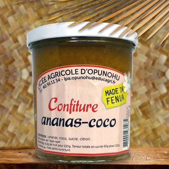 Confitures de Tahiti Moorea - La Boutique du Monoï