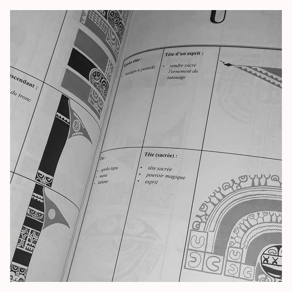 Te Patutiki Vol 1 Dictionnaire du Tatouage Polynésiens 236 pages