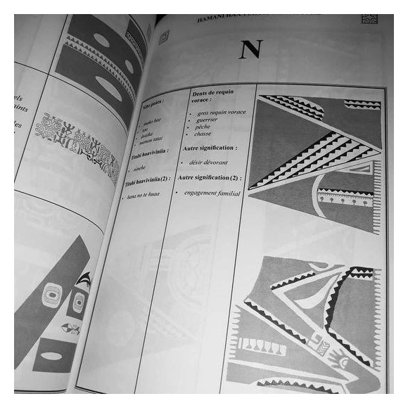 Te Patutiki Vol 1 Dictionnaire du Tatouage Polynésiens 236 pages