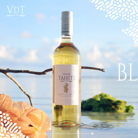 Vin de Tahiti Blanc de Corail - La Boutique du Monoi