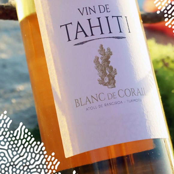 Vin de Tahiti Blanc de Corail - La Boutique du Monoi